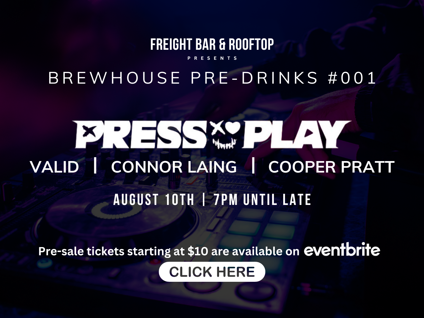 Brewhouse Pre-Drinks #001 | Freight Bar