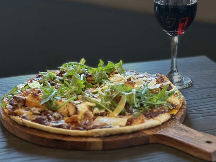 Chicken Parma Pizza | Freight Bar